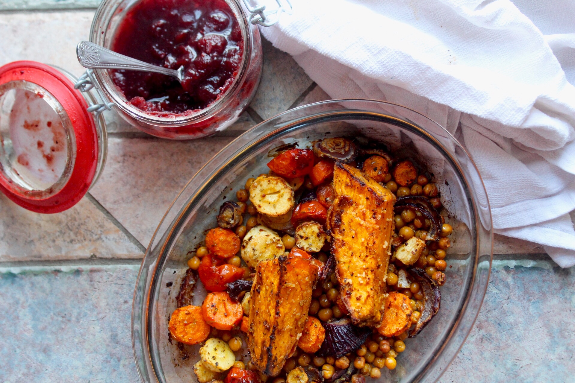 Cranberry Roasted Winter Vegetables Roasted Vegetables With